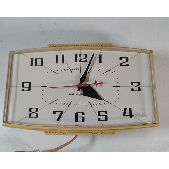 general electric | Other | Vintage Yellow Rectangle General Electric ...